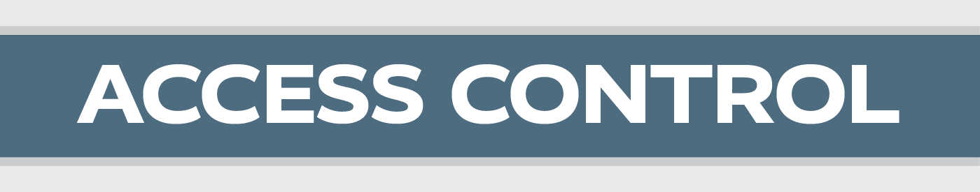 Access Control: User Manuals