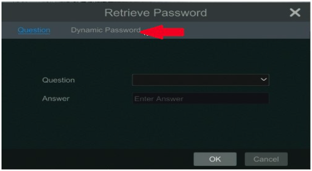 Paramount NVR Password Reset