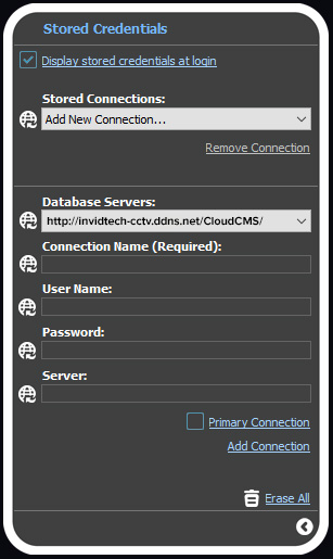 Stored Credentials Stored Credentials