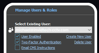 Manage Users & Roles