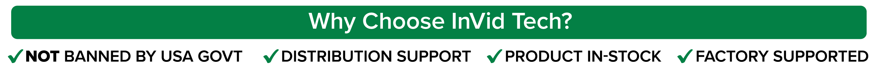 Why Choose InVid Tech